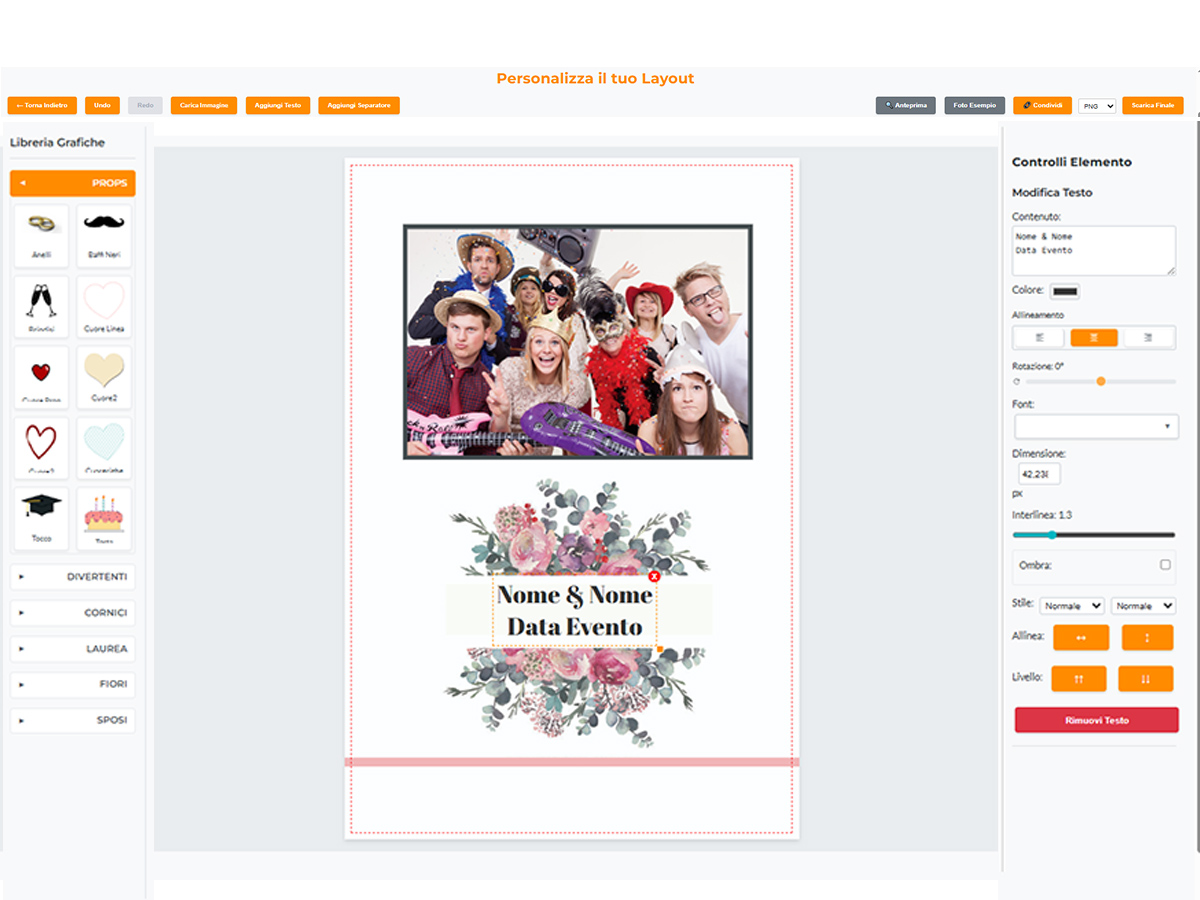 Photobooth Layout Editor